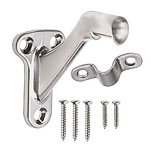 Triumph Hardware,3 Pack,3" Heavy Duty Handrail Bracket Brushed Nickel,stair railing bracket