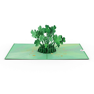 Lovepop Saint Patrick's Day Lucky Clover Pop Up Card - 3D Cards, St. Patrick's Day Card, Lucky Clover, St. Patrick's Day, Happy St. Patrick’s Day Card