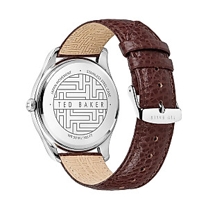 Ted Baker DAQUIR Multi Men's Brown Leather Strap (Model: BKPDQS104)