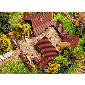 232188 Faller N Scale 1:160 Kit of a Vine-Growing Estate w Vinegrower's taverne