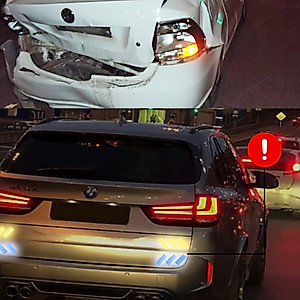 Reflective Stickers Reflective Tape Outdoor Waterproof Reflector Tape 4colors Reflective Warning Tape Safety Sticker Tapes High Visibility For Clothing Night Riding Walking Car Bike Motorcycle Helmet