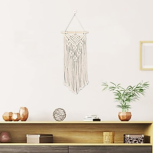 Lizipai Macrame Wall Hanging Boho Tapestry, Wall Hanging Decor,Woven Wall Art Home Wall Decor Used To Decorate Rooms,living Rooms,gardens, Shops,cafes and Studios.
