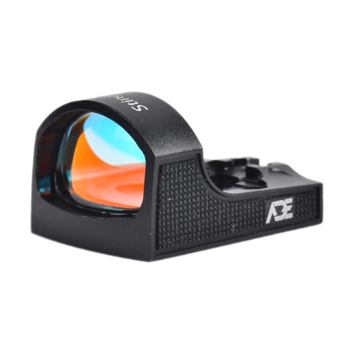 Ade Advanced Optics Stingray Green Dot Sight for RMR Footprint/Mounting Plate/Slide/Plate Optics Ready Pistol - 6MOA