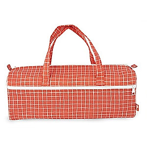 Prym Dachshund Needlework Bag & Organizer Travel Bag, Coral