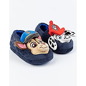 Paw Patrol Slippers Kids Toddlers 3D Ears Chase Marshall House Shoes 9.5 US Child