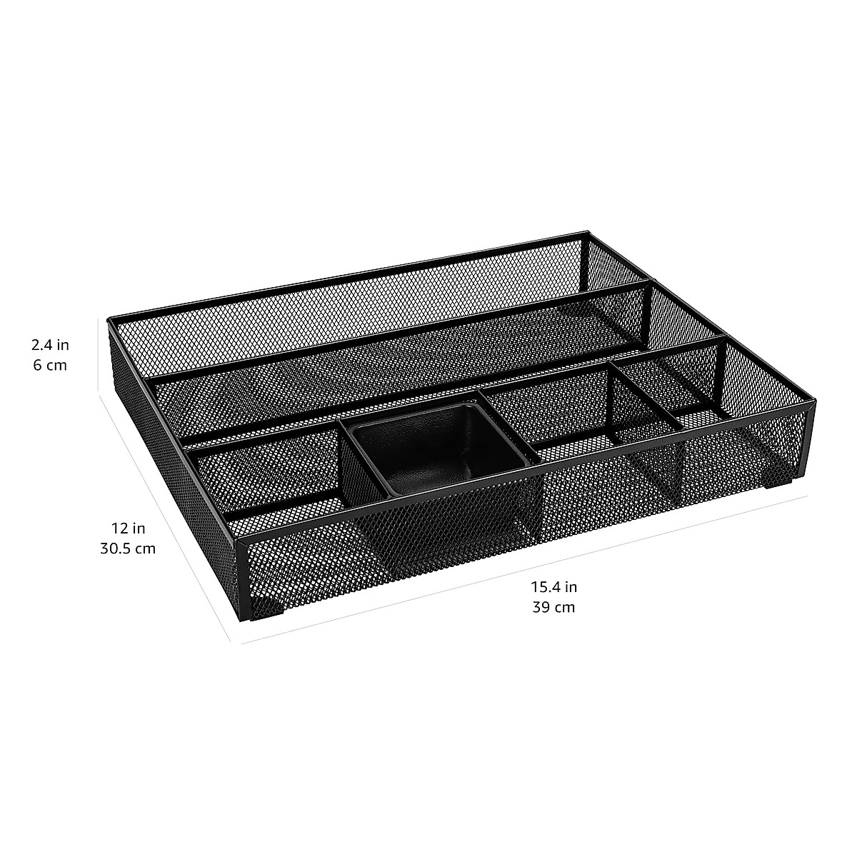 Amazon Basics Mesh Desk Drawer Office Organizer