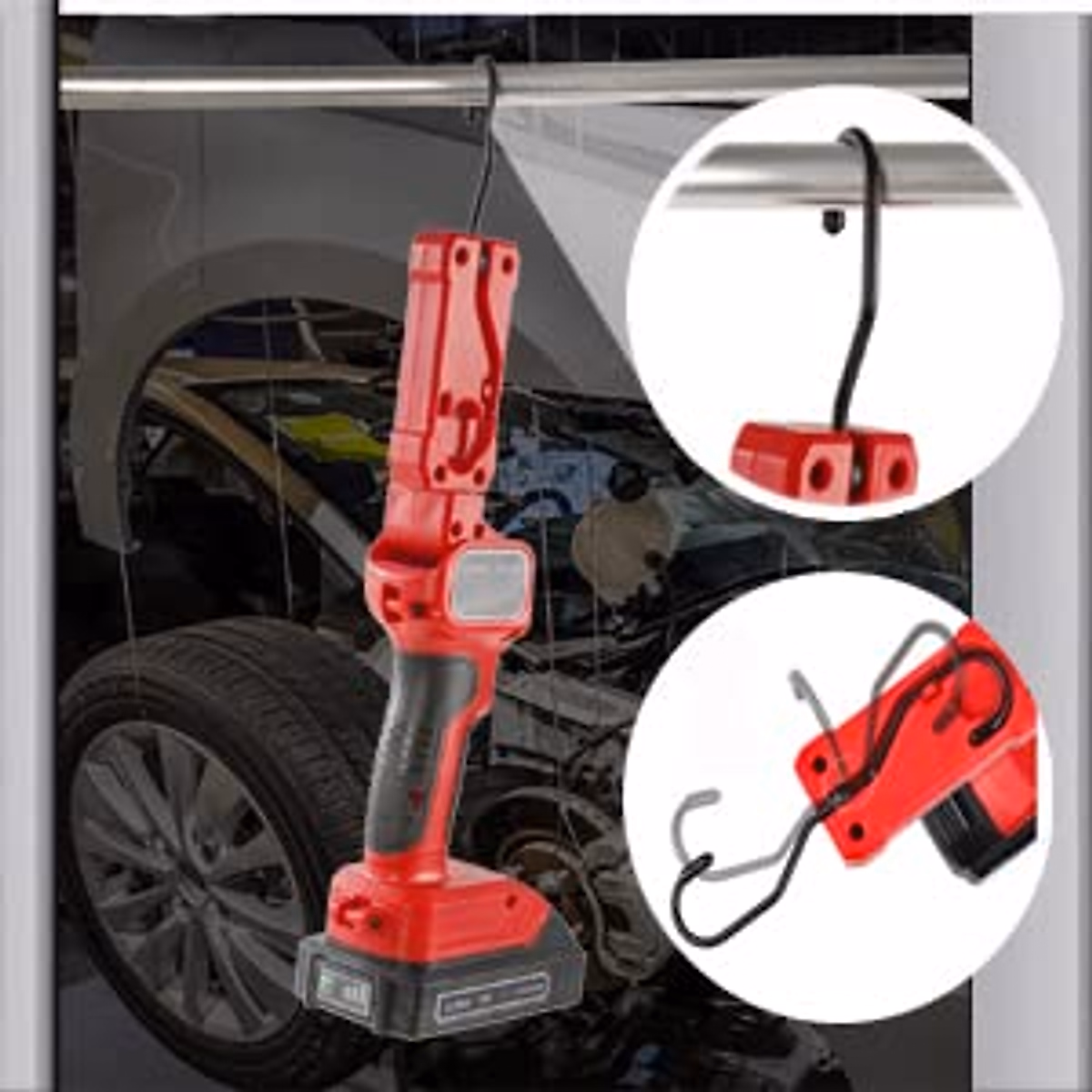 MANUSAGE Cordless Impact Wrench - 20V Max Torque 260 Ft-lbs (350N.m), Brushless Power, 2.0Ah Li-ion Battery & Fast Charger, 5 Sockets Included