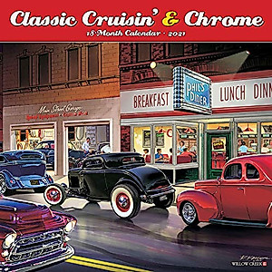 Classic Cruisin' & Chrome 2021 Wall Calendar