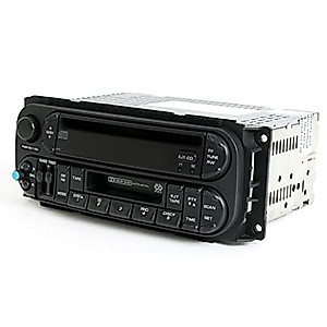 Dodge Jeep Chrysler 02-06 AM FM CD Cassette w Bluetooth Music P05091605AC - RAZ (Renewed)