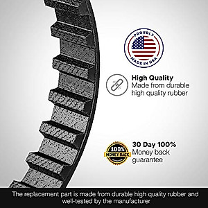 Band Saw Drive Belt Fits - Rikon 10-326 Band Saw - High Strength Rubber Belt - Replacement Drive Belt - Made in the USA - Motor Ribbed Drive Belt