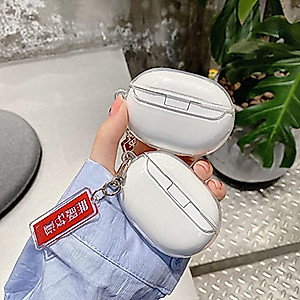 3D Cool Infinite Good Luck Case ​with Pendant Keychain for Women Girls Men Boys for Beats Studio Buds 2021 Case Cover Accessories Silicone Skin