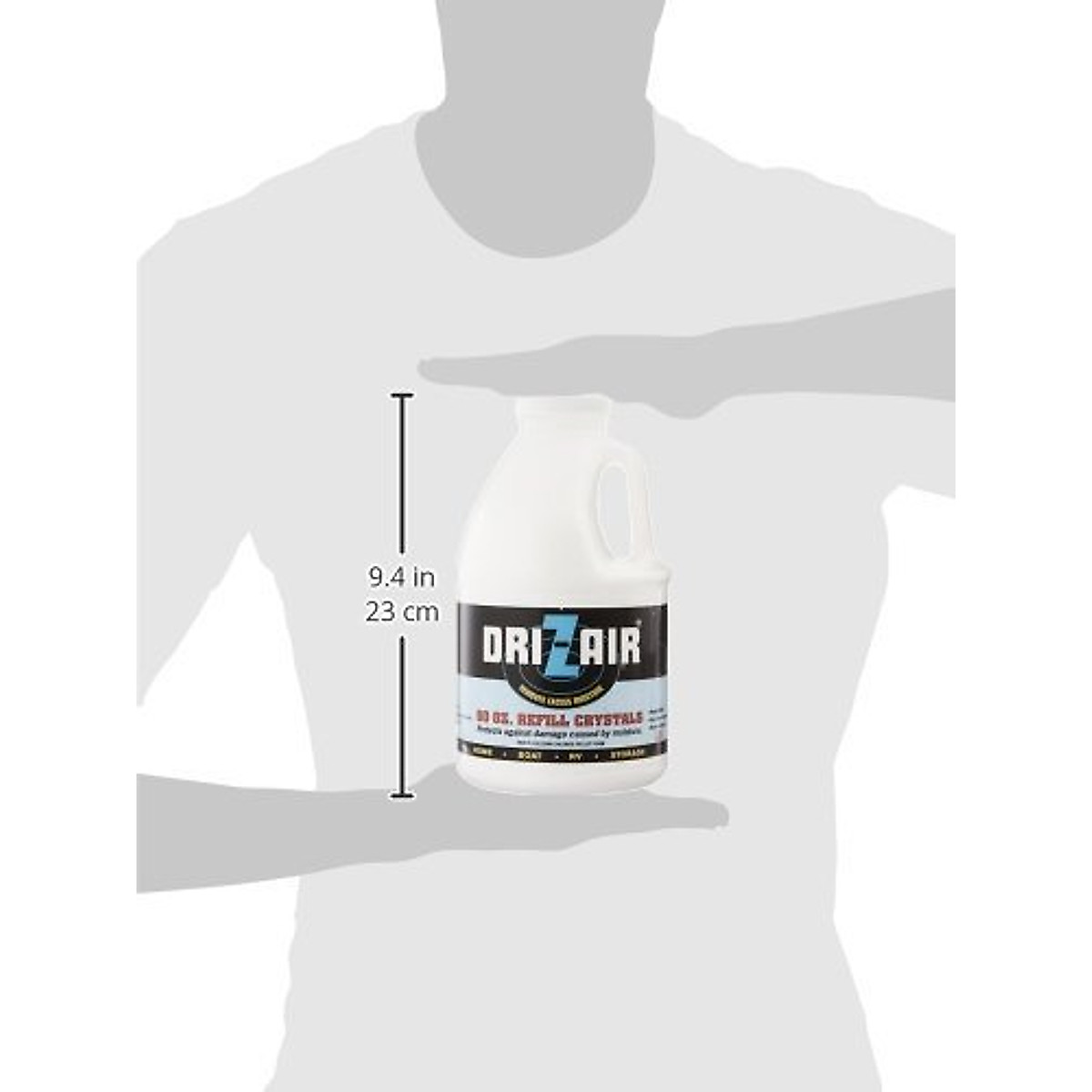 Dri Z Air Dri-Z-Air DZA-60 60-Ounce Refill Crystals