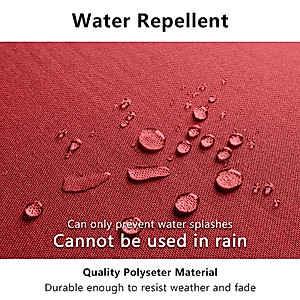 HUMMUH All-Weather Deep Seating Chair Cushions 22 x 24,Replacement Seat Cushions for Patio Chairs and Outdoor Couch