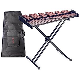 Stagg XYLO-SET 37 37-Key Xylophone with Mallets and Stand, wooden/black, -inch