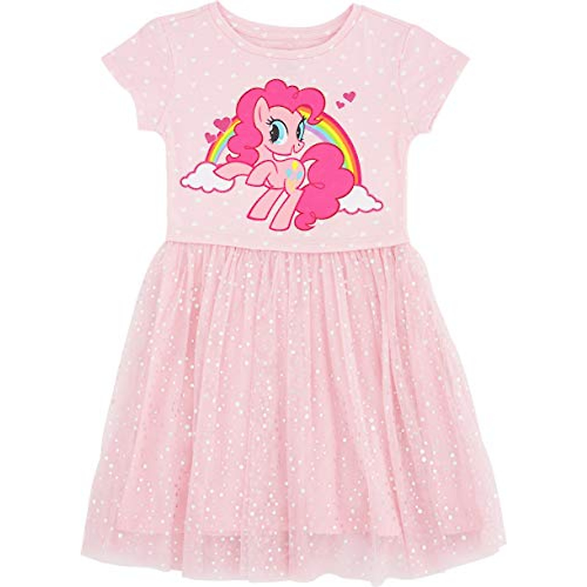 My Little Pony Girls' Little Tulle Costume Dress (14/16-XLarge, Light Pink)