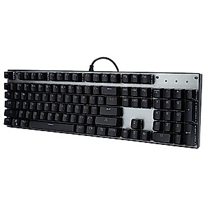 Demeras Keyboard Replacement Computer Accessory Comfortable Mechanical Keyboard Durable Rugged Stable Gaming Keyboard 04 Key Keyboard for Laptop for PC for Gaming