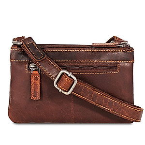 Voyager Mini Crossbody #7610 (Brown)