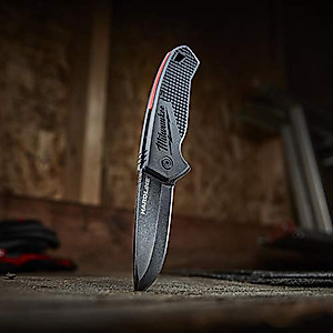 Milwaukee Electric Tool 48-22-1994 3" Hardline Smooth Blade Pocket Knife, 1" x 10.24" x 3.9"