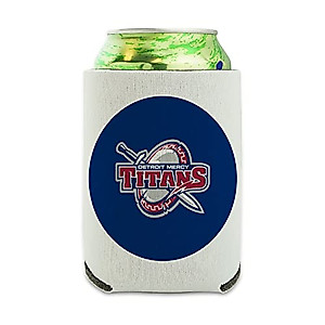 University of Detroit Mercy Secondary Logo Can Cooler - Drink Sleeve Hugger Collapsible Insulator - Beverage Insulated Holder