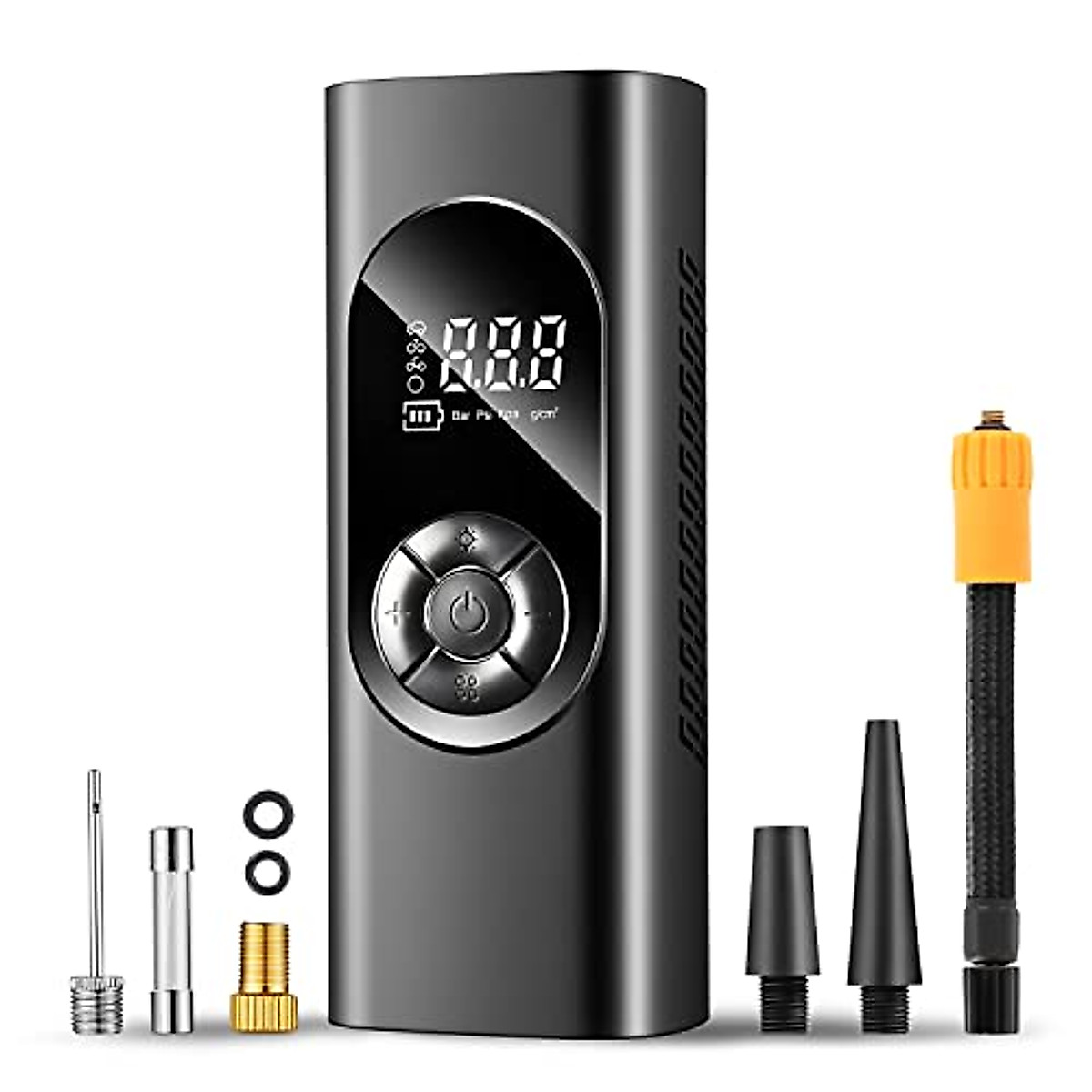 DNA MOTORING TOOLS-00270 150 PSI Wireless Portable Air Pump Tire Inflator for Inflating Car, Truck & Motorcycle Tires, Balls