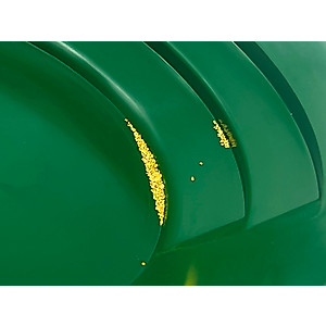 Compact Gold Panning Kit with Portable Sluice: Includes Miners Moss, Gold Trap Mat, Sand Separator, Classifier, and Free Tote