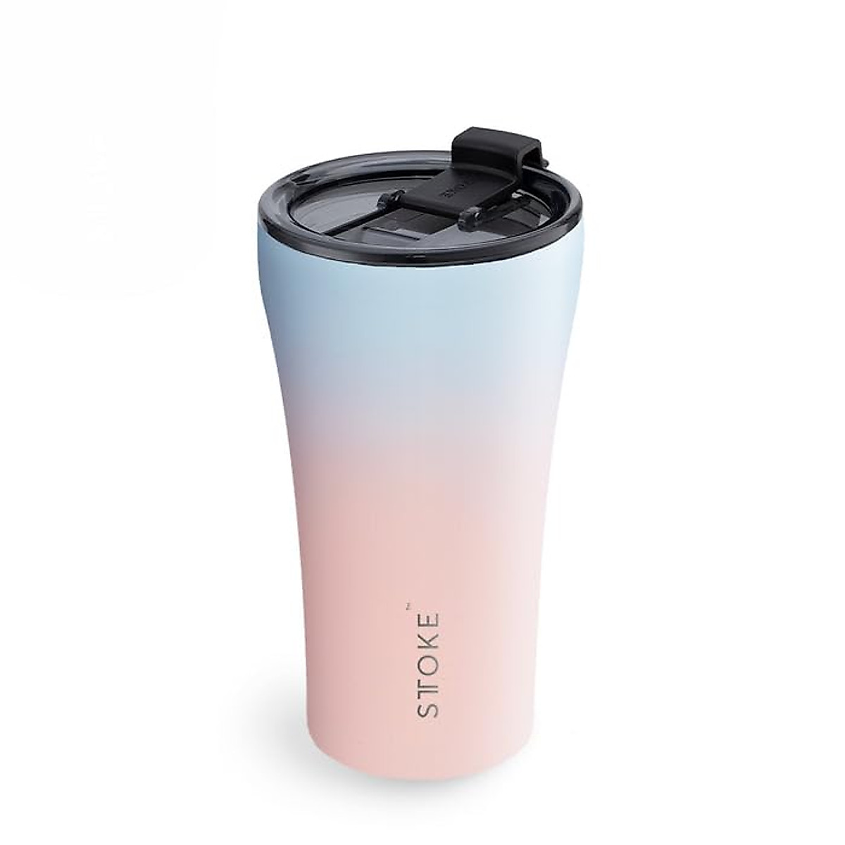 Sttoke Leakproof Lid Shatterproof Tumbler, The Sky Blush, 6.1-inch Height, 12 oz, S12LPOFSB2372