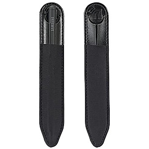 Universal Stylus Holder, [2-Pack] Nakedcellphone Sleeve Carrying Case Slot for Samsung Galaxy S-Pen Fold Pro - Adheres to Phone, Tablet, Z Fold 3, Z Fold 4, Z Fold 5, S21 Ultra 5G, Case, etc