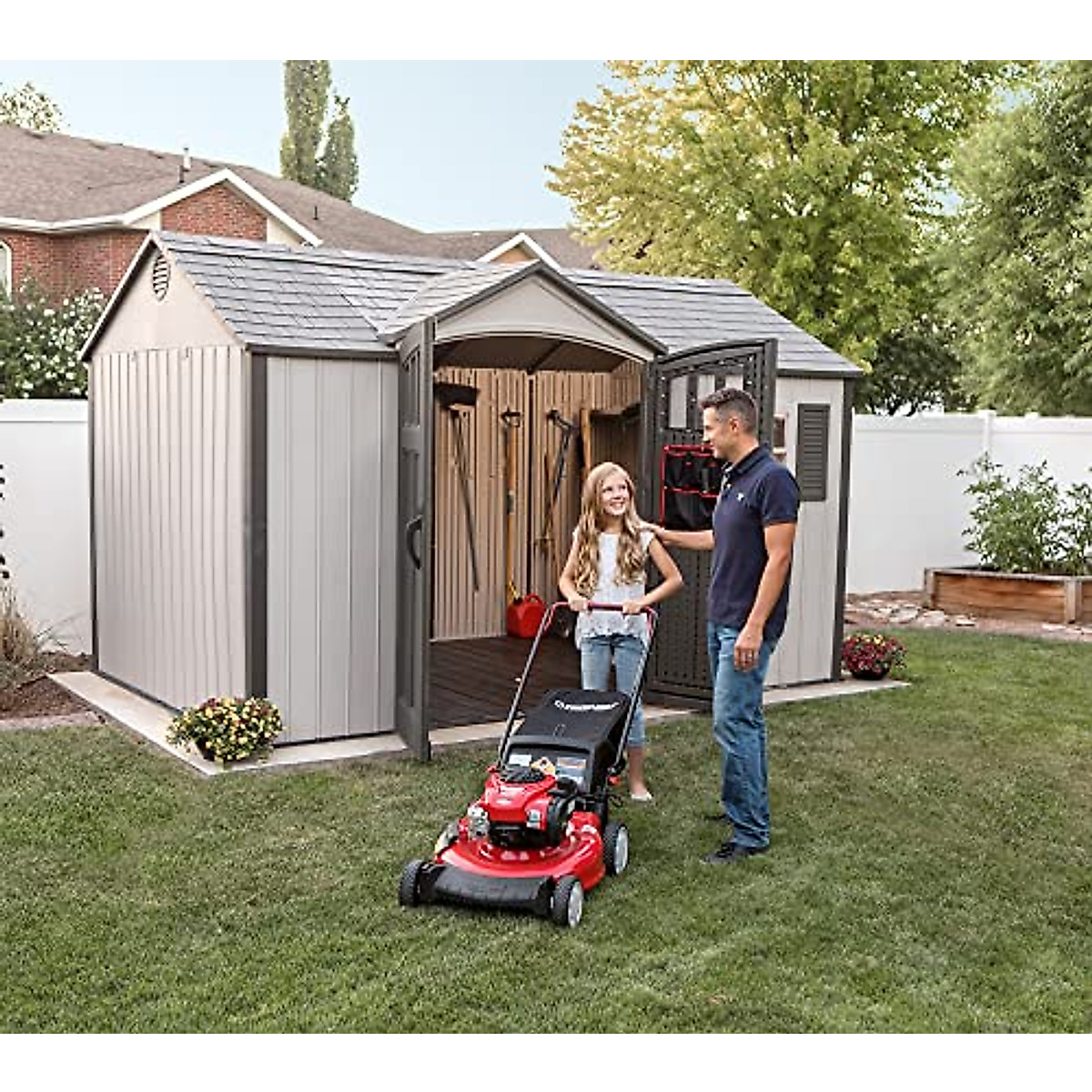 Lifetime Storage Shed 60223 12.5 x 8 Ft. Garden Building