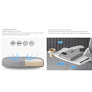 Favourite Training Chair with Table Board Conference Room Folding Chair Office Chair Training Table and Chair Integrated White Conference Chair with Writing Board (Color : Black)