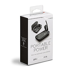 Poly (Plantronics + Polycom) Voyager 5200 Charge Case (Poly) - Headset Case Charger, Black (204500-101)