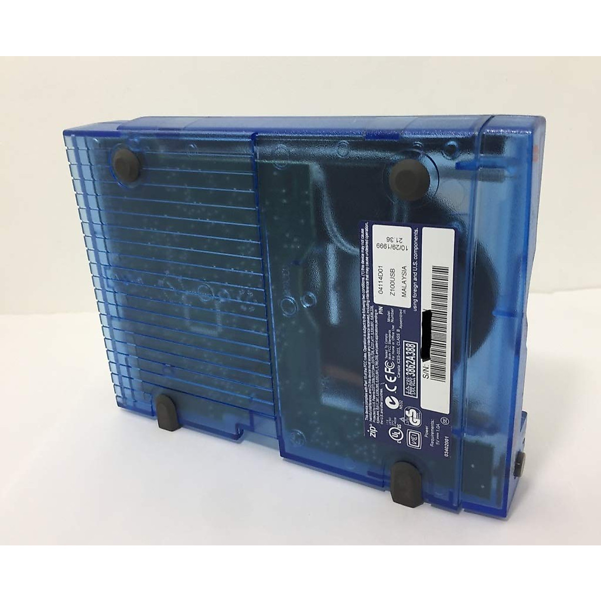 iOmega Zip Drive 100MB USB Portable External Z100USB V1