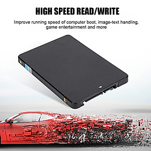 Shanrya SSD, Reliable SSD Hard Disk, for All-in-One Desktop Desktop Server Laptop(120G)