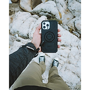 Rokform - iPhone 13 Pro Case, Rugged Series, Dual Magnet Plus MagSafe Compatible, Magnetic Protective Apple Gear, iPhone Cover with RokLock Twist Lock, Drop Tested Armor (Black)