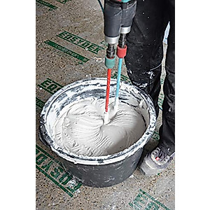 COLLOMIX Universal Mixing Paddles - MKD Series 8.3" Double Mud Mixer Drill Bit Set also for Concrete, Mortar, Epoxy and All Other Materials & HEXAFIX connection - MKD140HF