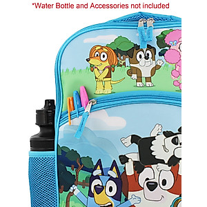 Bluey Kids 16 Inch School Backpack (One Size, Blue)