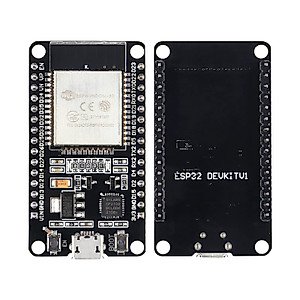 Alinan 4pcs 30pin ESP32 ESP-32S WiFi Development Board NodeMCU ESP-WROOM-32 Microcontroller 2.4GHz Dual-Core WiFi Bluetooth Processor Integrated Chip CP2102