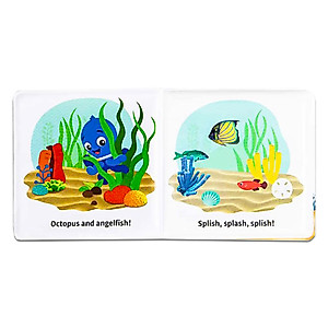 Baby Einstein Bath Book Collection Bundle ~ 2 Pack Baby Einstein Waterproof Books for Toddlers Babies with Stickers and More (Baby Einstein Book Set)