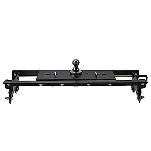 ECOTRIC 2-5/16" Double Lock Gooseneck Trailer Hitch Kit Compatible with 2015-2020 Ford F150