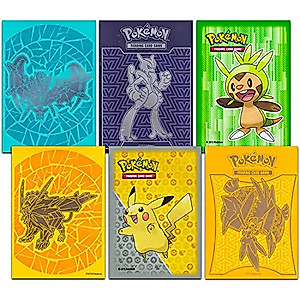 Pokemon Sleeves for Cards with Designs Bulk Bundle ~ 260 Pcs Pokemon Card Sleeves for Playing, Deck Protector Sleeves for 4 Decks Featuring Blastoise and More (Pokemon Trading Card Game)