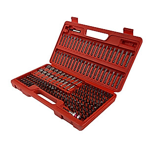Sunex 9729 Master Bit Set, 208Piece and Sunex 9726 Mini Ratchet and Bit Set, 38-Piece