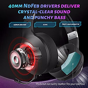 Edifier G4s Wireless Noise Cancelling Gaming Headset 15ms Ultra-Low Latency Headphones with Microphone 5.3 Bluetooth Gaming Headset 46 Hour Battery Life Gaming Headset for PC Playstation Switch Phone