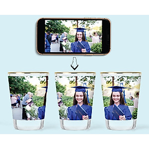 Custom Shot Glasses - Customized Shot Glass - Picture Shot Glasses - Wedding Shot Glass - Personalized Shot Glasses - Birthday Shot Glass