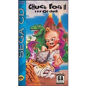 Chuck Rock Ii: Son of Chuck (Sega Cd, 1993)