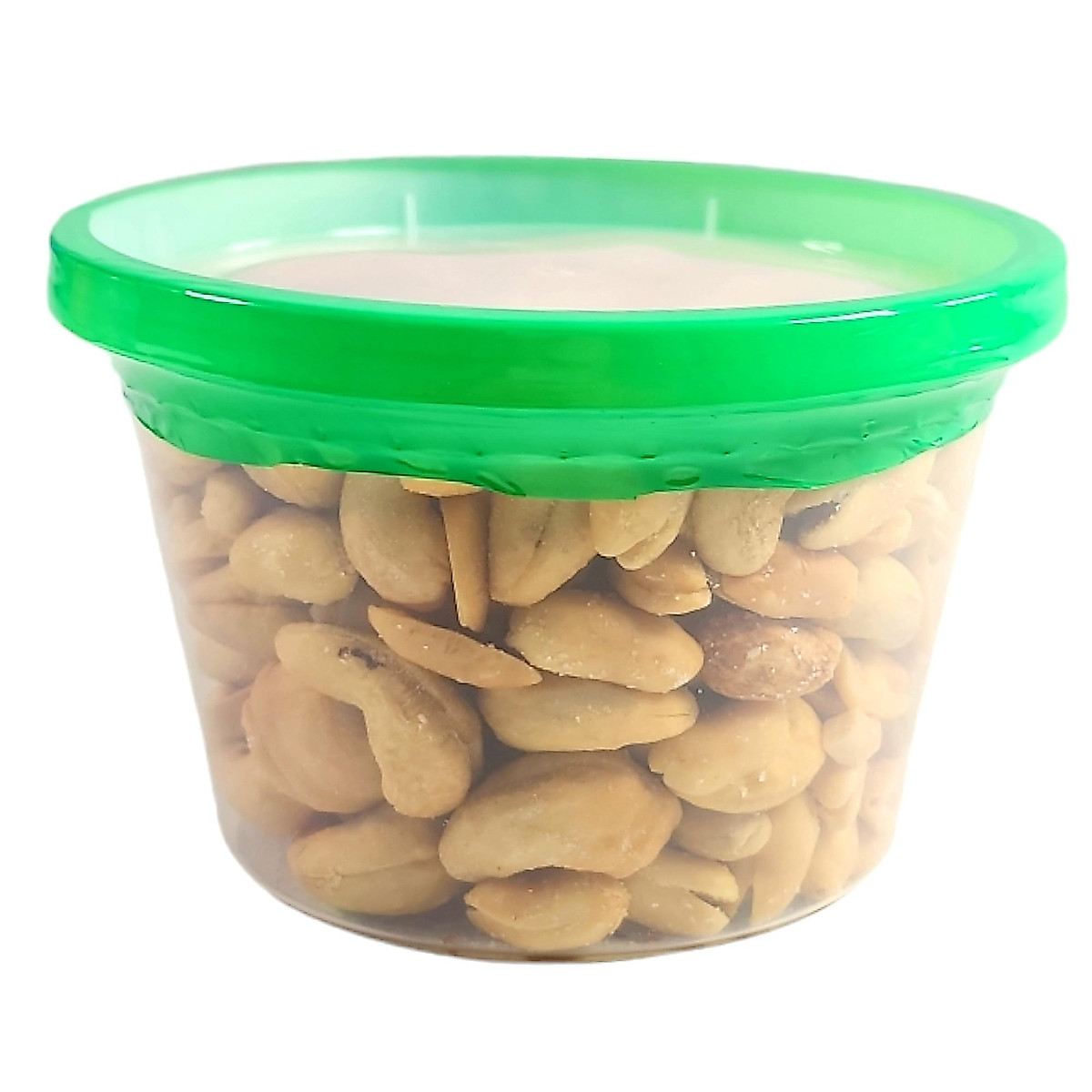 PACTOGO Green Shrink Bands - Fits Round Plastic Soup/Deli Containers Sizes 8-32 Ounces - Tamper Evident Seals (Pack of 250)