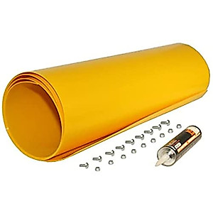 Yellow Poly Snow Plow Shield