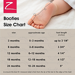 Zutano Unisex Baby Cozie Fleece Baby Booties, Baby Essentials, Pack of 3, Heather Gray/Baby Pink/Cream, 6 Months