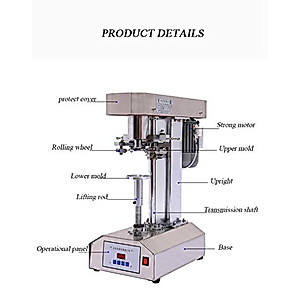 NEWTRY Electric Fully Automatic Cans Tinplate Cans Sealer Sealing Machine