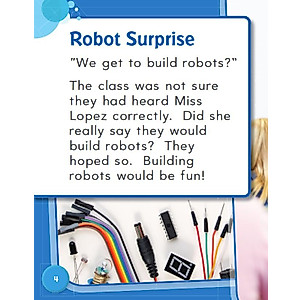 Teacher Created Materials 27344 STEM Robots 3-D Shapes (Stem: Mathematics Readers)
