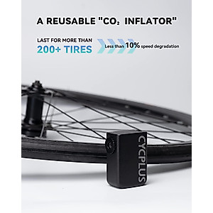 CYCPLUS Tiny Pump Bike Pump Portable Ultra-Mini 100PSI Electric Bicycle Pump Type-C Rechargeable Battery(Winner of The EUROBIKE Award 2023)