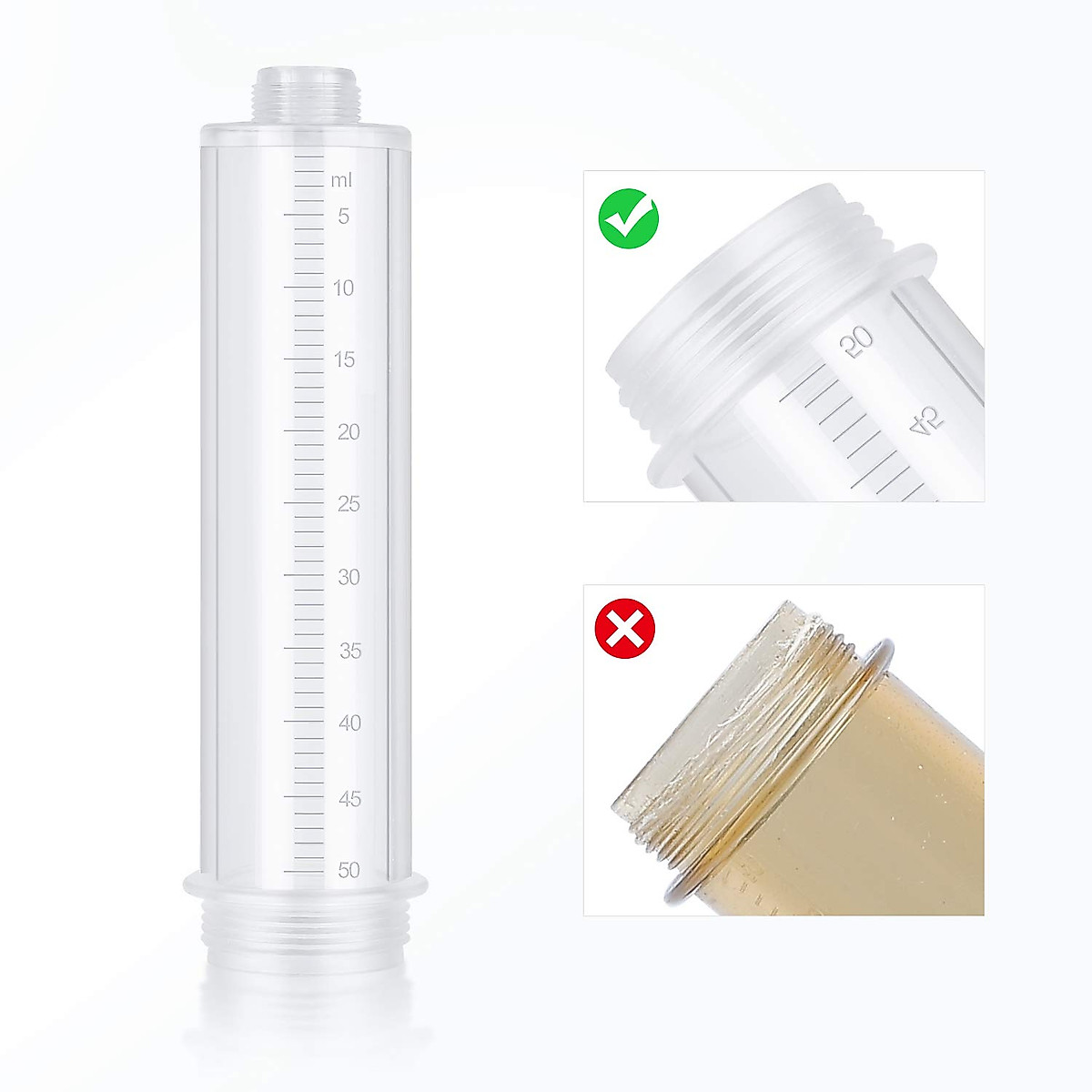 Crossing Upgrade Cartridge Filling Machine 50ml Capacity Handheld semi Automatic Heating cart Filler Gun with Two Tubes